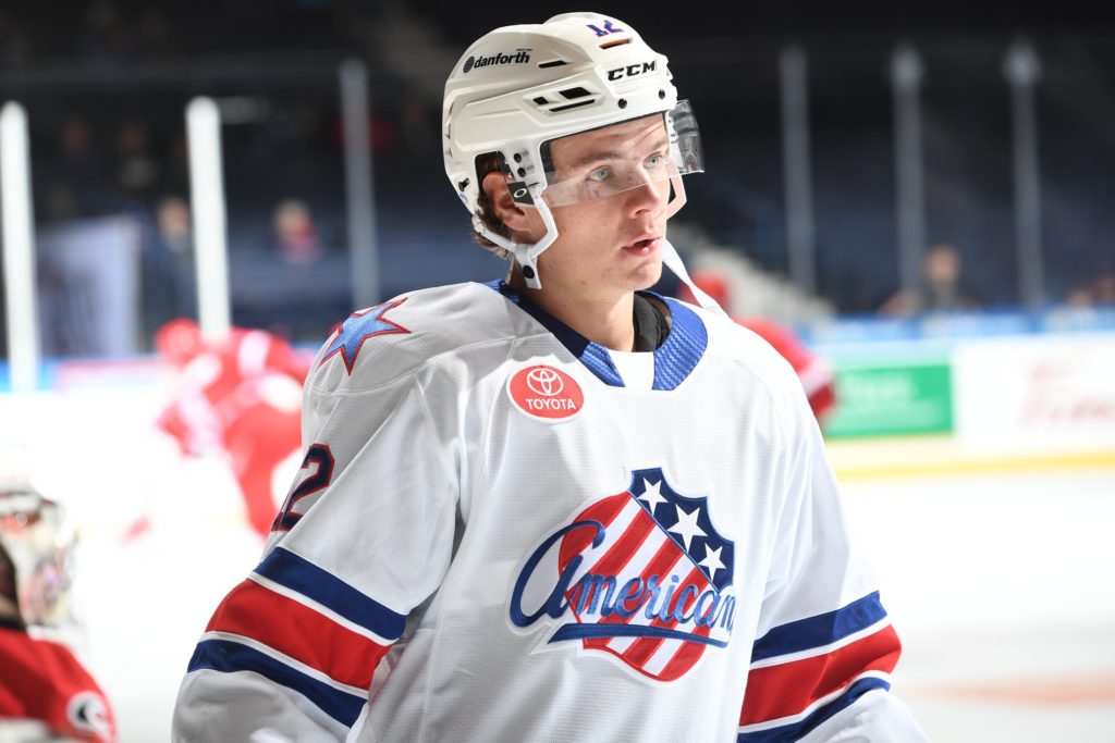 Rookie Victor Olofsson is Leading the Amerks in October – LGA 585